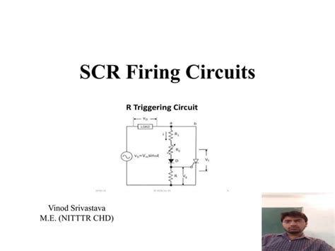 scr firing circuits pptx consumer electronics technology and computing