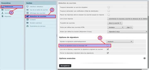 Créer Une Signature Dans Le Webmail Roundcube