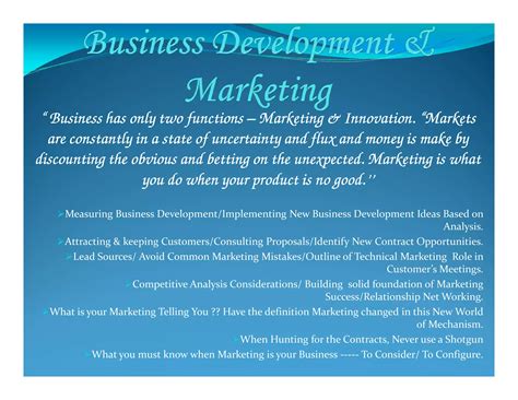 Business Development Management | PDF