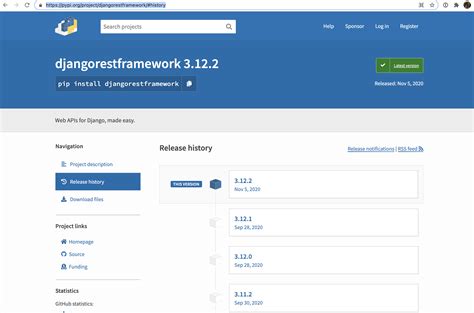 Nit Github Release Version And Pypi Release Version Mismatch Issue 7731 Encode Django Rest