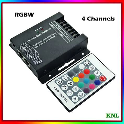 4 Channel RF 24 Key Led RGBW Controller Dream Color Led Sync Controller Remote Contol Low