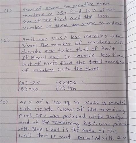 1 Sum Of Seven Con Secutive Even Numbers In StudyX