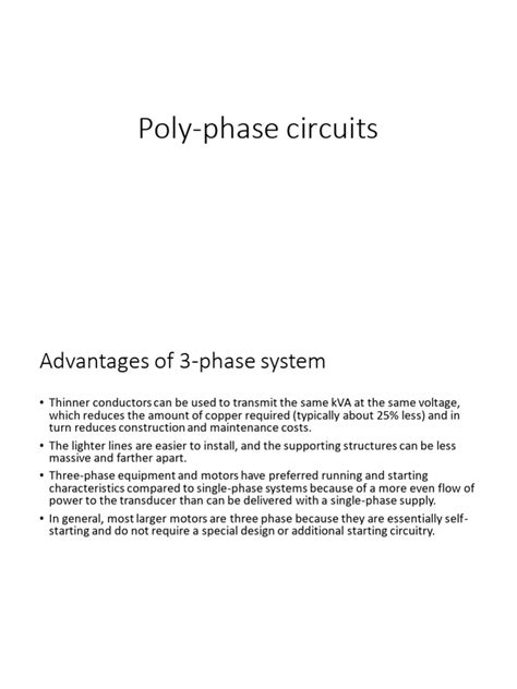 poly phase circuits pdf electrical equipment electronic engineering