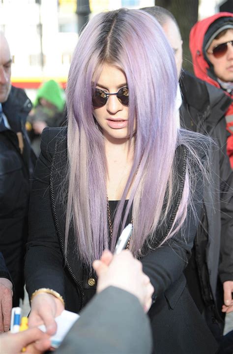 Kelly Osbournes Purple Hair Entertainmentie