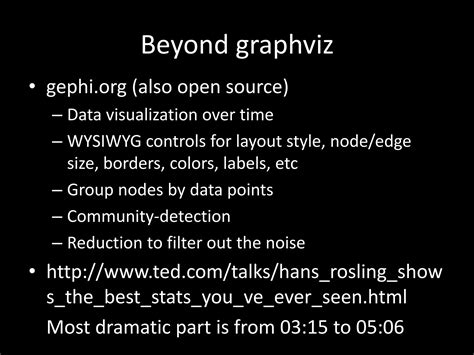 data visualization with graphviz ppt