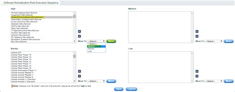 How To Configure Software Normalization