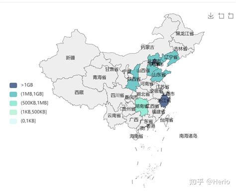 Echarts绘制中国地图 知乎