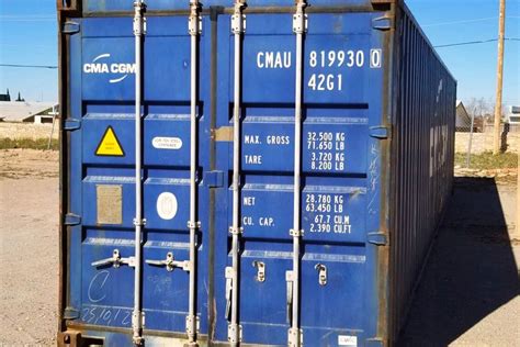Used 40ft Standard Shipping Container
