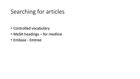 Systematic Review And Meta Analysis Pptx
