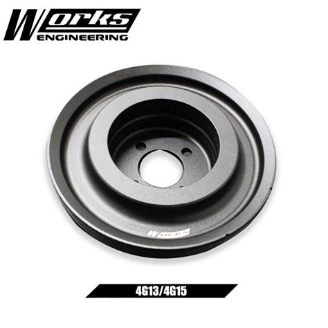 Works Engineering Lighten Crank Pulley For Wira Satria Saga Iswara 12v 1 3 1 5 4g13