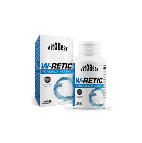 W Retic Fórmula Herbal Vitobest 90 Cápsulas Másquebio