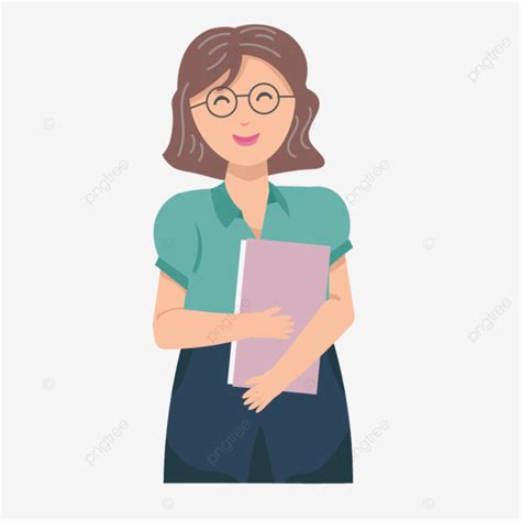 여성 교사 벡터 만화 일러스트 만화 일러스트 벡터 일러스트 여교사 Png 일러스트 및 벡터 에 대한 무료 다운로드 Pngtree