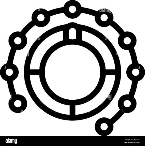 Circular Data Flow Diagram Is Shown Representing The Concept Of Continuous Process Improvement