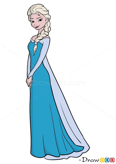 How To Draw Elsa Frozen Artofit