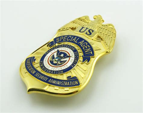3 Tsa U S Transportation Security Administration Badges Set Coin