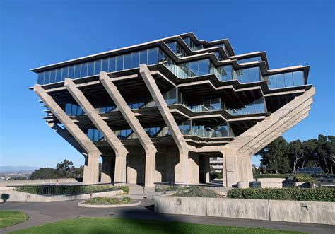The Geisel Library By William Pereira And Associates In San Diego