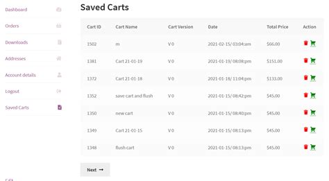 Save Share Cart For WooCommerce Documentation WooCommerce