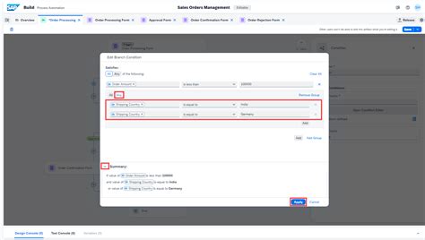 Create A Process Condition Tutorials For SAP Developers