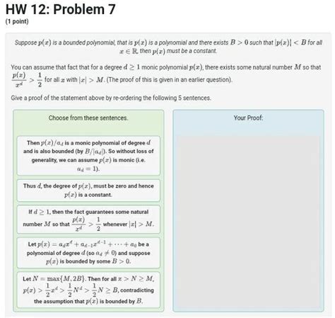 suppose p x is a bounded polynomial that is p x is