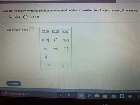 Answered Solve The Inequality Write The Bartleby