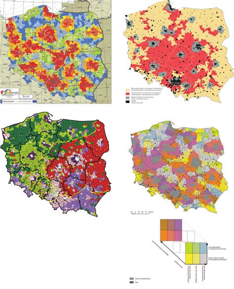 Examples Of Various Approaches To Spatial Units Classification Based On