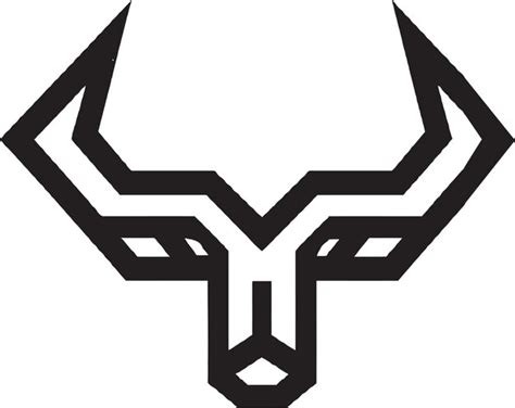 Premium Vector Wild Taurus Head Icon Set