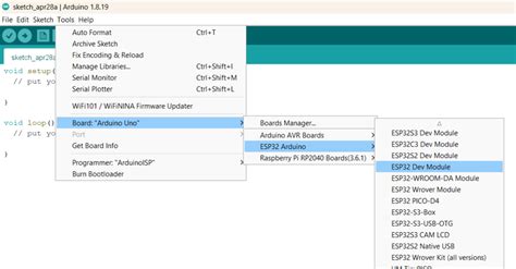 Installing The Esp Board In Arduino Ide Oceanlabz