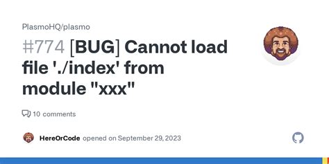 [bug] cannot load file index from module xxx · issue 774