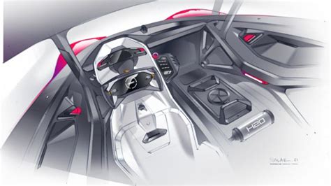 Lamborghini Egoista Interior