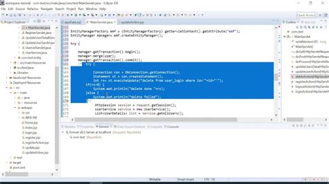 Jpa Curd With Jsp Servlet Youtube