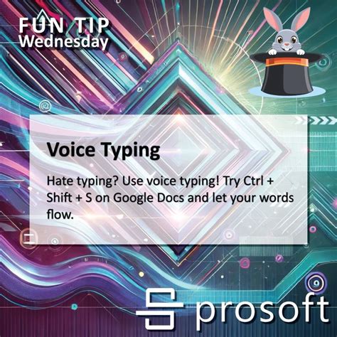Prosoft It Ptyltd On Linkedin Techtips Voicetyping Prosoftit
