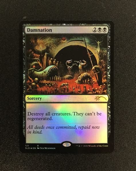 Damnation Foil Mtg Proxy Sld Proxy King