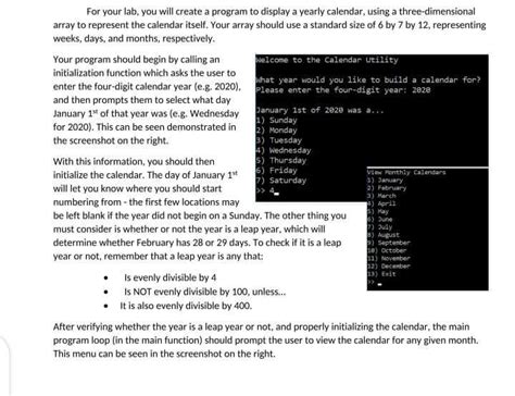 Solved For Your Lab You Will Create A Program To Display A Chegg