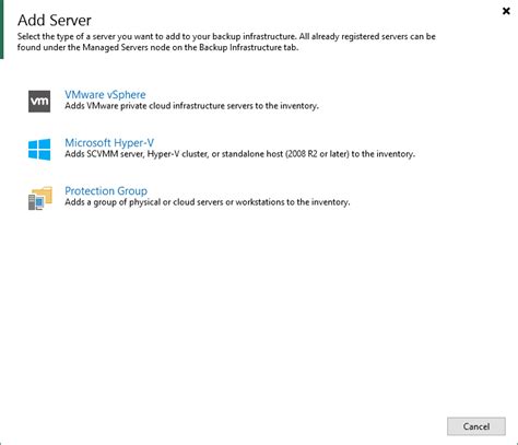 Veeam Backup And Replication 10 Hyper V Failover Cluster Host Ekleme