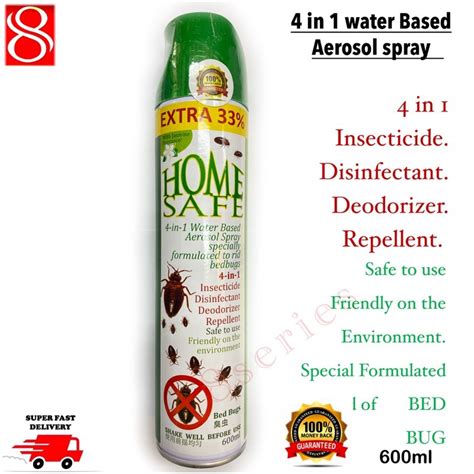 Insecticide Bed Bug Spray 600ml Shopee Singapore