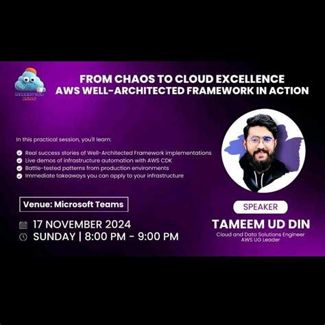 Hamza Rehan On Linkedin Aws Cloudcomputing Cloudexcellence