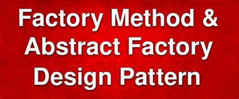 Chetan Badgujar On Linkedin Design Patterns Factory Method And