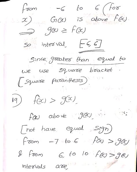 Solved Ax Is The Solid Line Graph Below Gx Is The Dashed Line