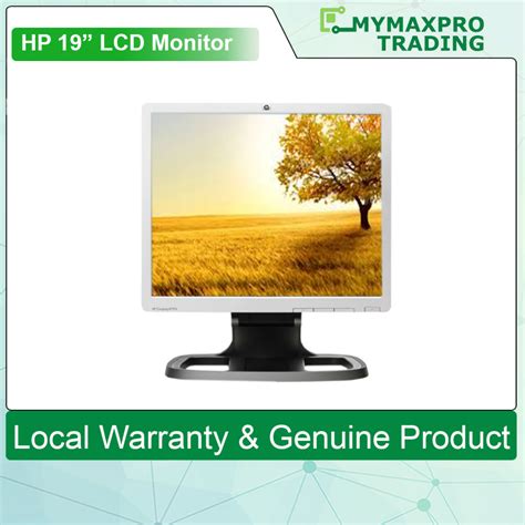 Hp Compaq Le Lcd Monitor Inch Square X Vga Shopee Malaysia