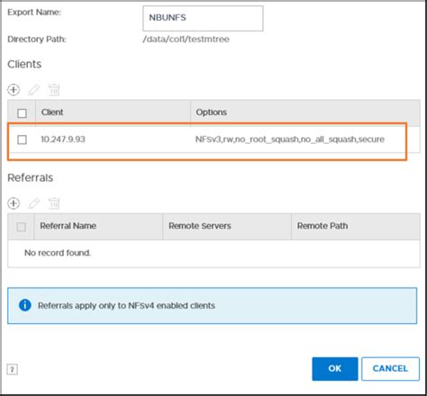 configuring netbackup with powerprotect dd using nfs protocol dell