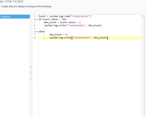 Timer Script Isnt Working Or Showing In Gateway Ignition Inductive