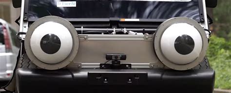 Robotic Googly Eyes On Self Driving Car Could Improve Pedestrian Safety