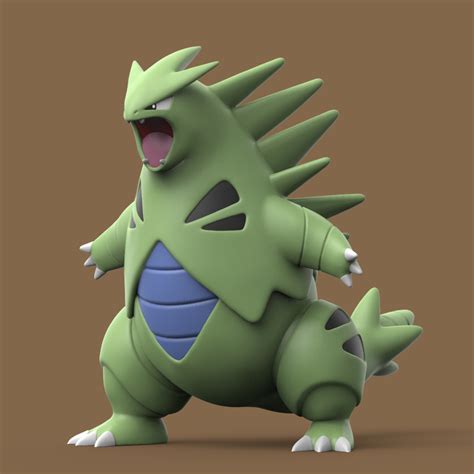 Archivo Stl Pokemon Tyranitar・design Para Impresora 3d Para Descargar