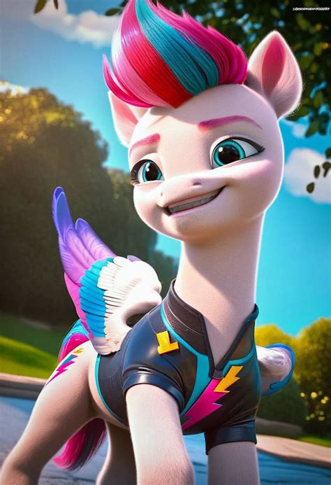 Mlp G5 Zipp Storm Wonderbolts Re Imagined Ai 2 By Tomartista On Deviantart
