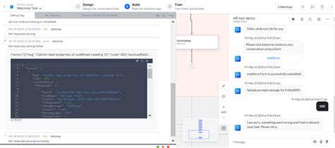 Problem In Fetching Data From Data Table Bot Management Koreai Bot