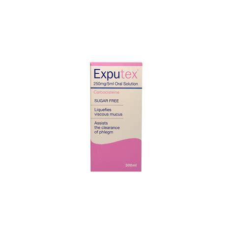 Exputex Chesty Cough Syrup 300ml Pharmacy And Health From Chemist