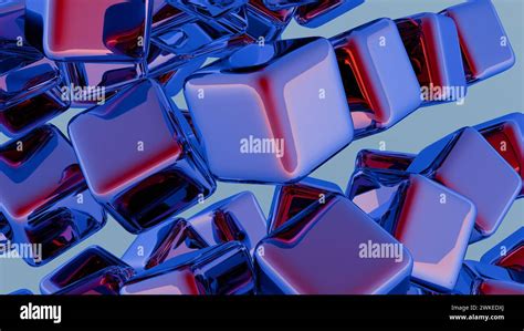 Minimalist Interpretation Of Interconnected Blocks Symbolizing