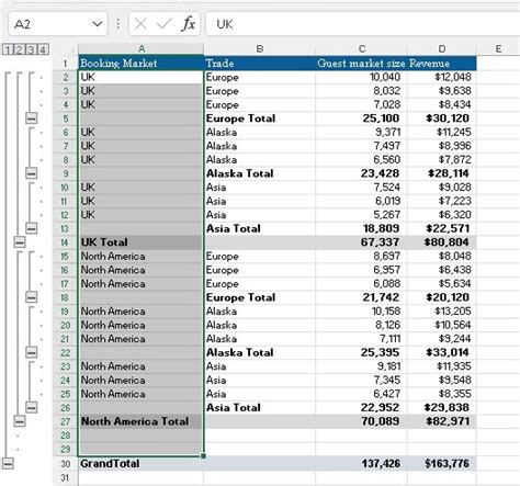 How To Group Rows In Excel