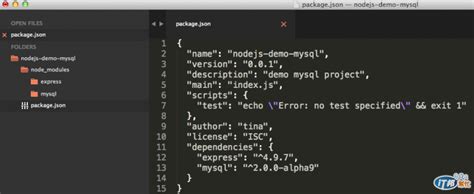 Node js 系列學習日誌 連接 MySQL 並實現 CRUD 操作 資料存取前的準備 iT 邦幫忙 一起幫忙解決難題拯救 IT 人的一天