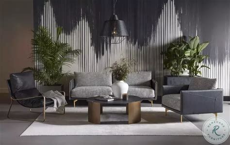 Gallus Carbon And Antique Brass Outdoor Cocktail Table From Home Gallery Stores Home Gallery